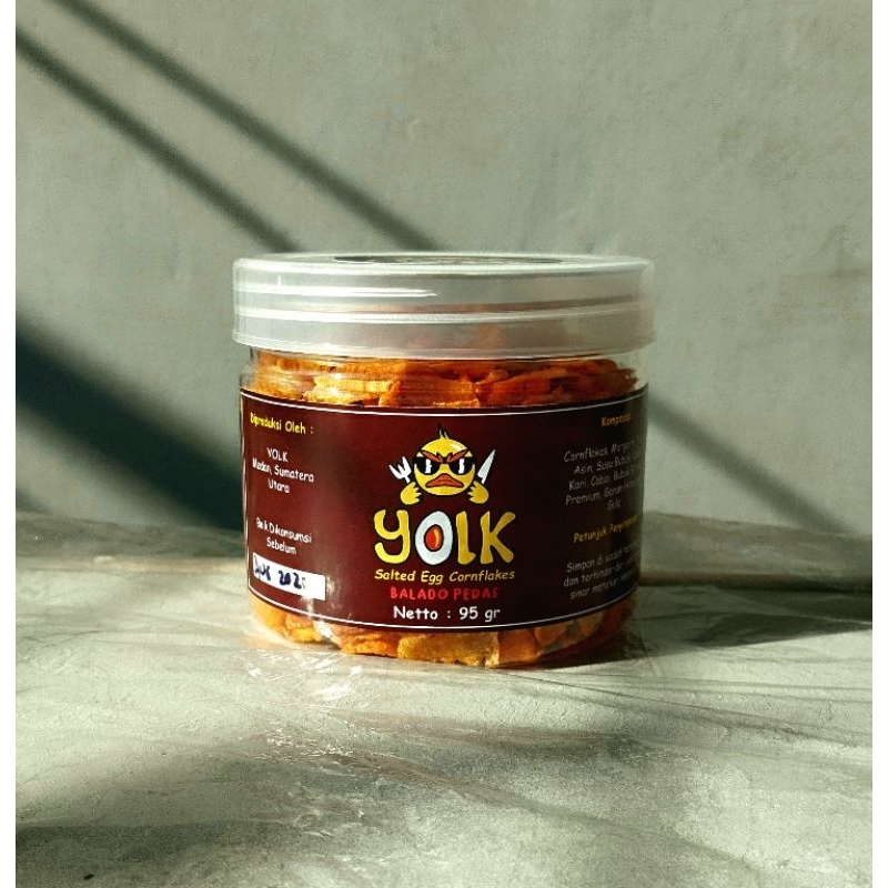 Jual Salted Egg Cornflakes (BALADO PEDAS) | Shopee Indonesia
