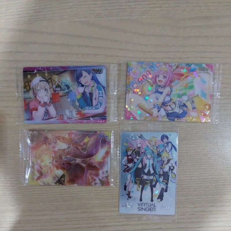 Jual project sekai official kohane saki emu virtual singer wafer cards ...