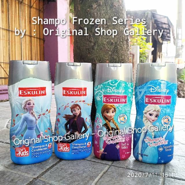 Jual Eskulin Kids Shampoo & Conditioner 200ml Shampo Anak Perempuan ...