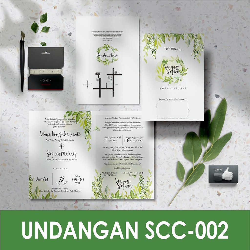 Jual SCC 002 BLANKO UNDANGAN PERNIKAHAN / GRIYA BLANGKO (HARGA UNTUK ...