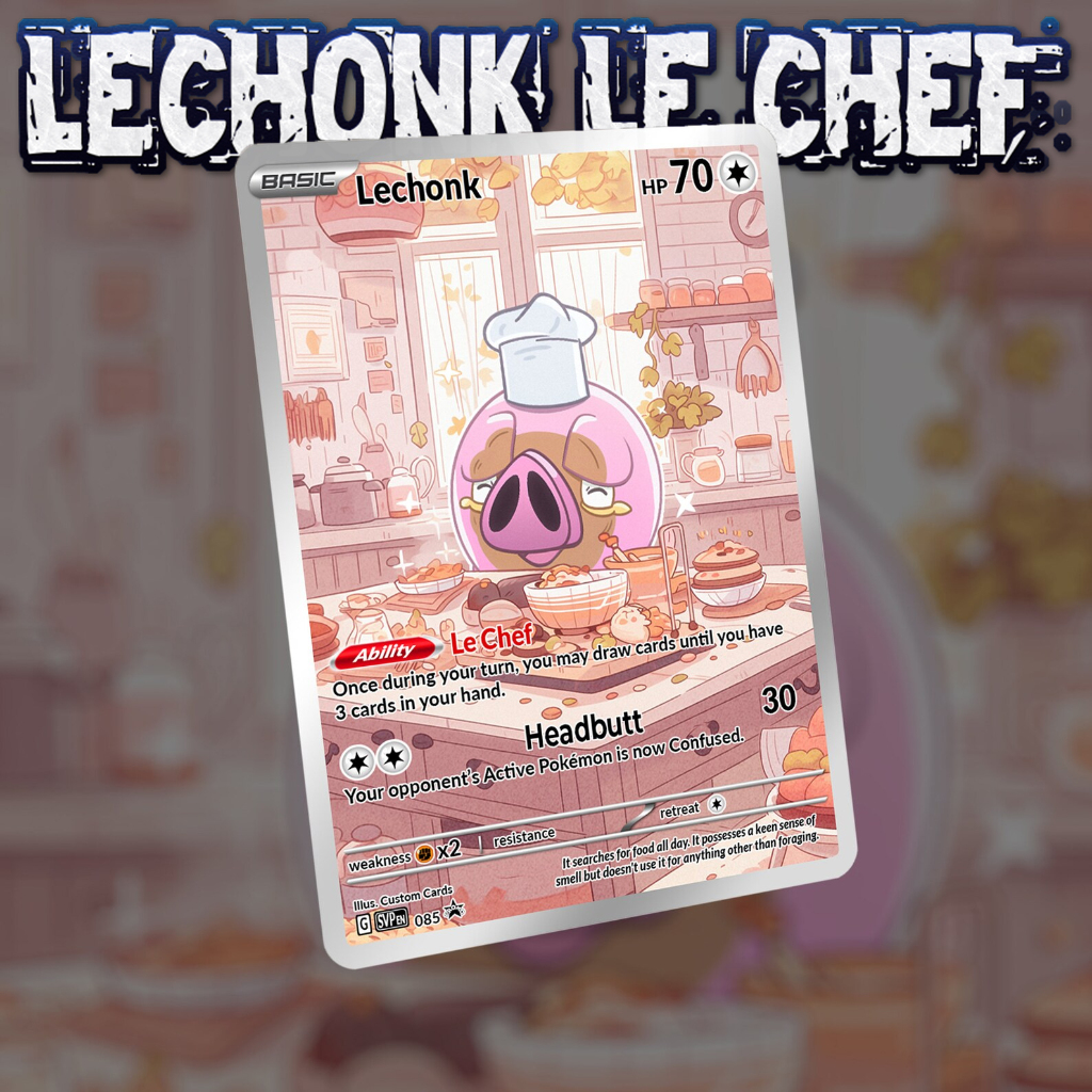 Jual KARTU POKEMON TCG HOLOGRAM ENGLISH VERSION FULL ART - LECHONK (LE ...
