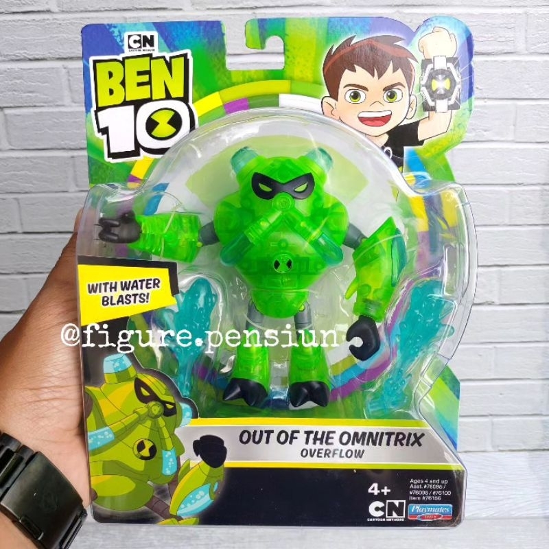Jual BEN 10 OUT OF THE OMNITRIX OVERFLOW PLAYMATES TOYS ACTION FIGURE ...