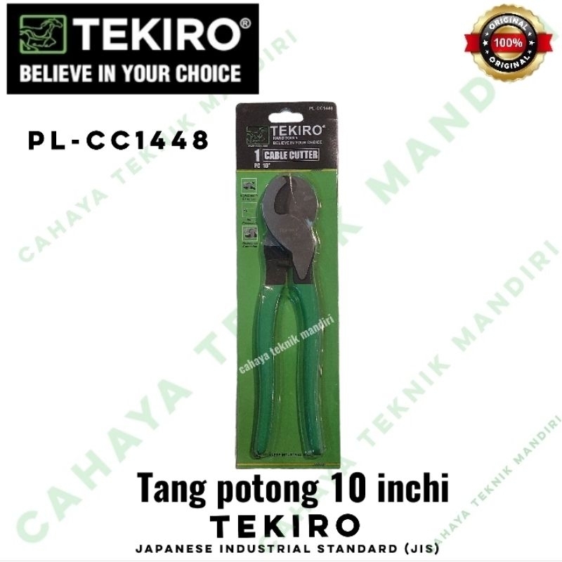 Jual Tang potong kabel 10 inch TEKIRO cable cutter | Shopee Indonesia