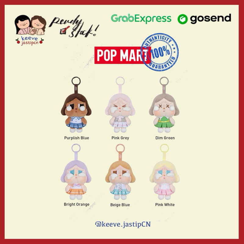 Jual POPMART Crybaby Sunset Concert Series — Plush Pendant Blind Box ...