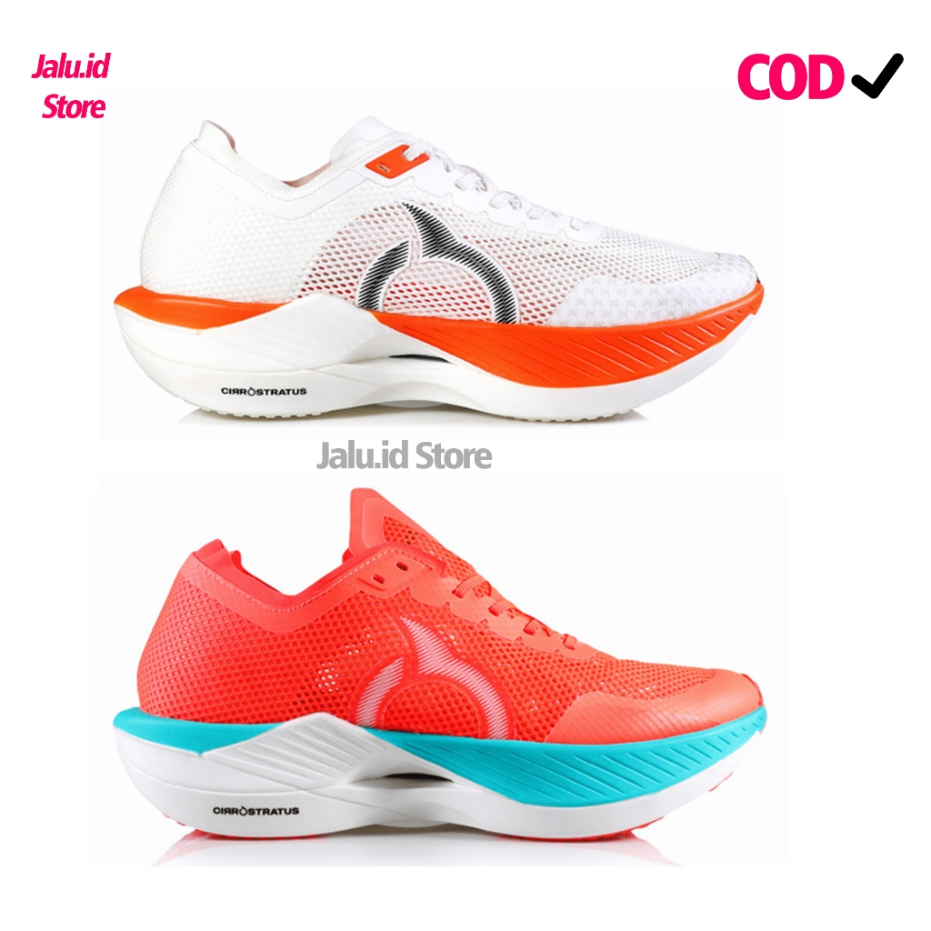 Jual SEPATU RUNNING ORTUSEIGHT SOLAR WHITE SEPATU LARI PLATE CARBON 100 ...