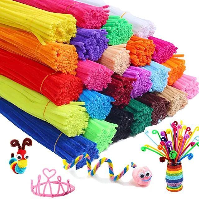 Jual Kawat Bulu Mercy Beludru/Pipe Cleaner Kawat Bulu Beludru/kawat ...