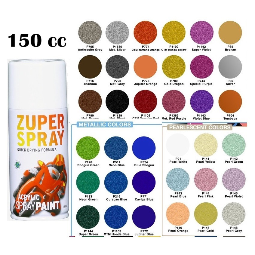 Jual Cat semprot / Pilox / Pilok / Zuper spray RJ LONDON 150 ML termurah | Shopee Indonesia