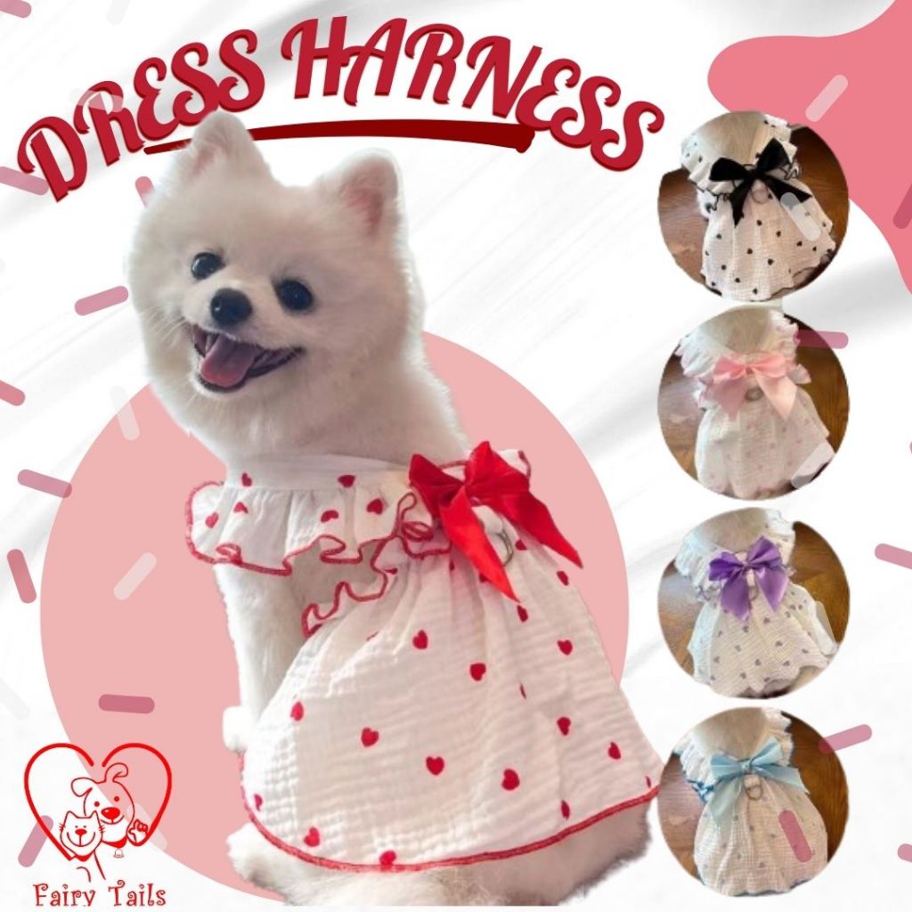 Jual Dress Gaun Pesta Harness Aksen Pita Besar dengan Ring Pengait Tali ...