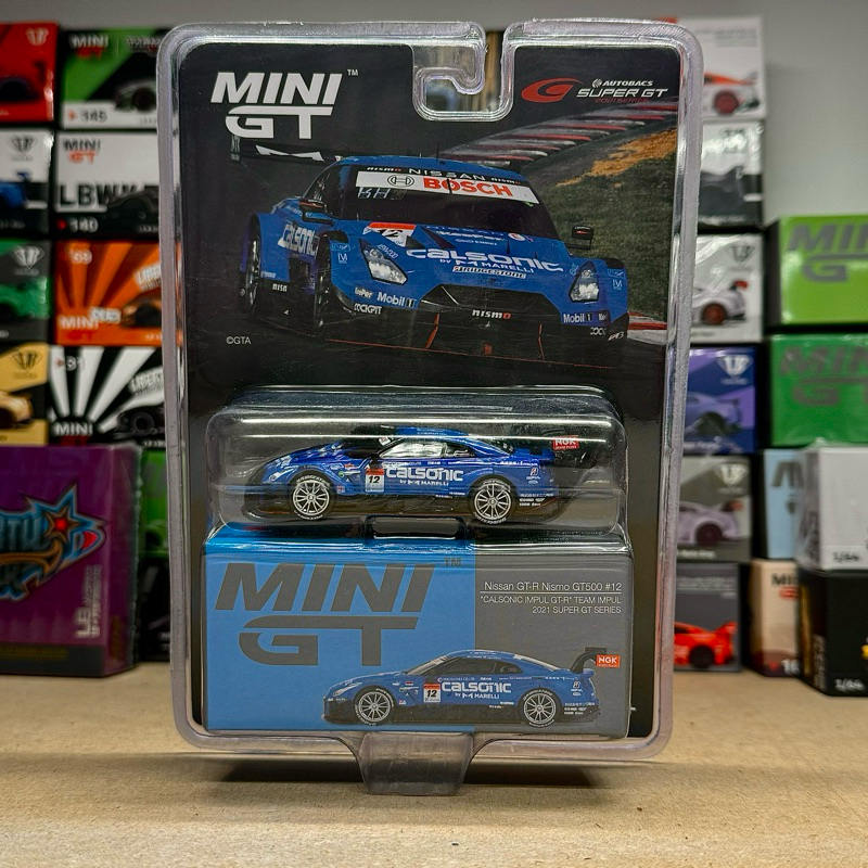 Jual MINI GT 636 NISSAN GTR NISMO GT500 CALSONIC TEAM IMPUL 2021 SUPER ...