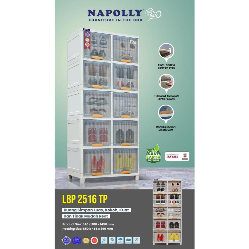 Jual LOCKERBOX 2 TOWER / RAK SEPATU NAPOLLY SERBAGUNA | Shopee Indonesia