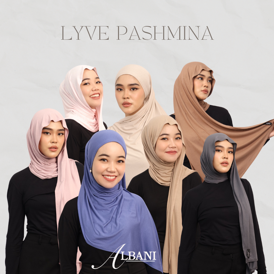 Jual Lyve Pashmina By Albani.Collection | Shopee Indonesia