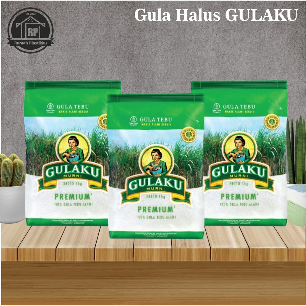 Jual Gula Pasir Premium Merk Gulaku kemasan 1Kg | Shopee Indonesia