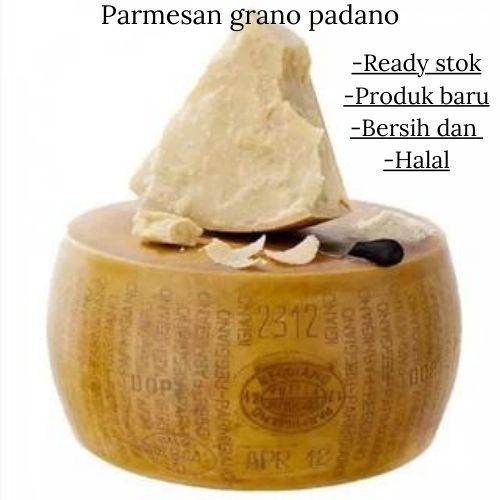 Jual Parmesan grano padano Asli 100% / Keju Parmesan Grano Padano From ...
