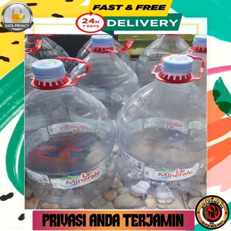 Jual Galon Kosong Le Minerale isi 15 L - Kondisi Mulus dan Bersih ...
