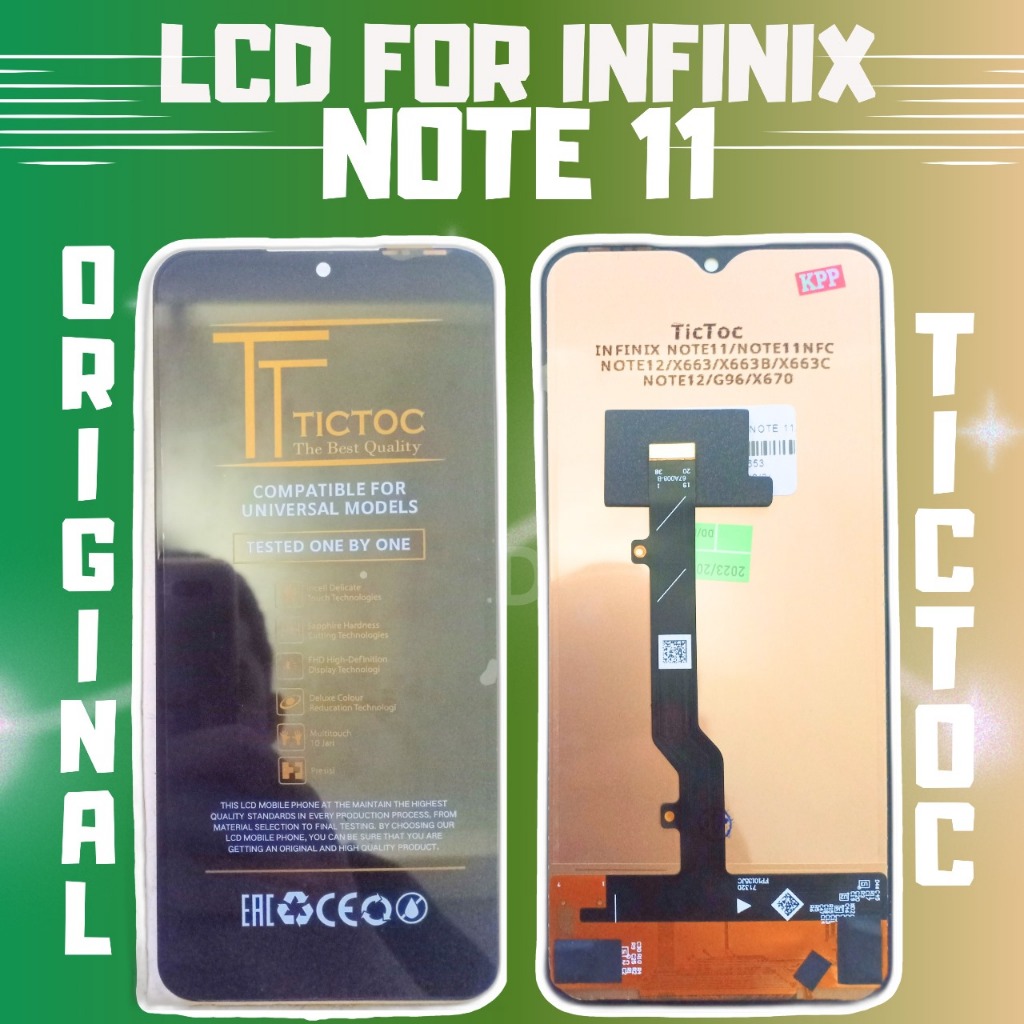 Jual LCD + TOUCHSCREEN INFINIX NOTE 11 / NOTE 11 NFC / X663 / X663B ...