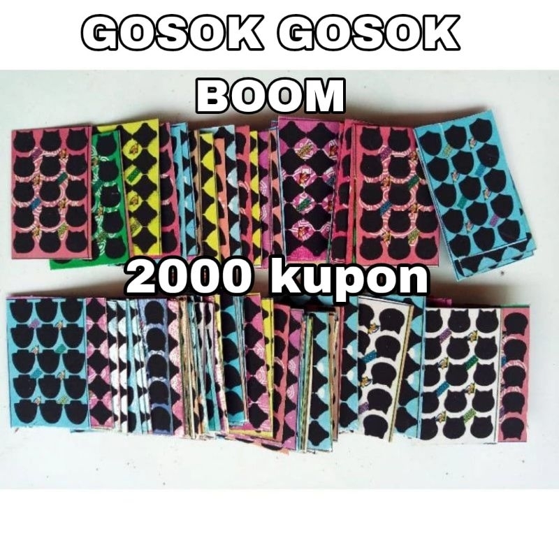 Jual MAINAN GOSOKAN BOM 15 16 18 20 TITIK MOTIF CAMPUR WARNA WARNI ...