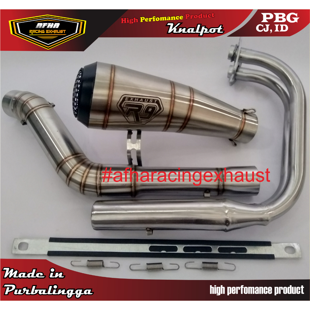 Jual KNALPOT NINJA 250 FI KARBU MONO Z250 MT25 R25 CBR250RR CBR250R ...