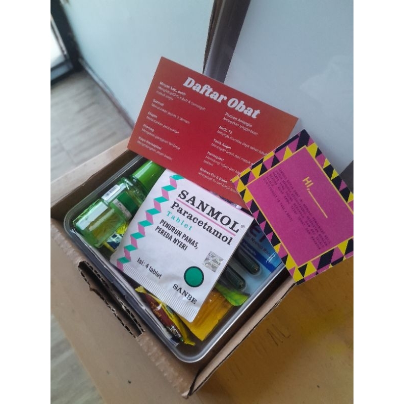 Jual Emergency Box | Apotek Obat Mini | Kado Apotek Mini | Kado Ulang ...