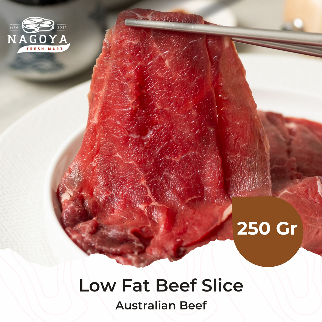 Jual Low Fat Beef Slice | Australian Beef 250 GR | Shopee Indonesia