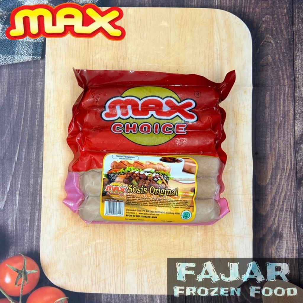 Jual MAX CHOICE SOSIS ORIGINAL 500gr ISI 6 PCS | MAX CHOICE SOSIS ...
