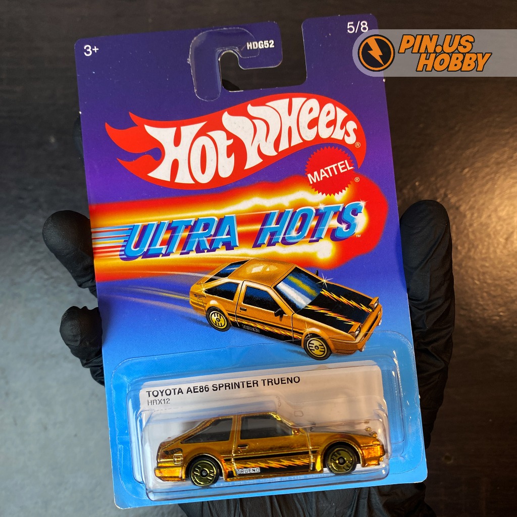 Jual HOT WHEELS TOYOTA AE86 SPRINTER TRUENO GOLD ULTRA HOTS NOT MERAH ...