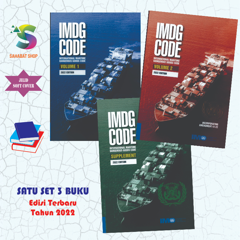 Jual Buku IMDG Code Pelaut Edisi 2022 1 Set (3buku) | Shopee Indonesia
