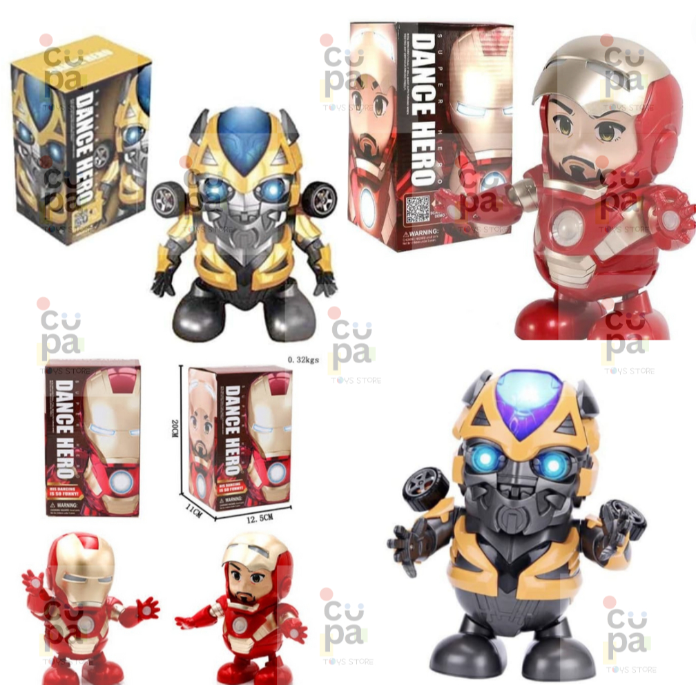Jual Smart Dance Robot Super Hero Gemoy Lucu dan Imut | Shopee Indonesia