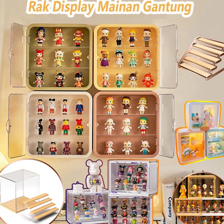 Jual Rak Display Mainan Gantung Tampilan Organizer Transparan Action ...