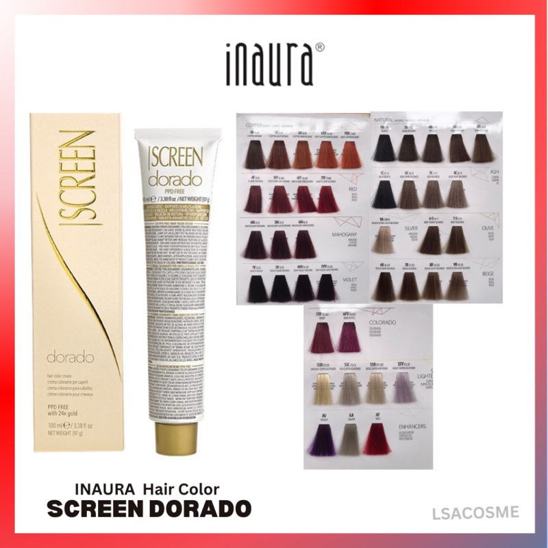 Jual Inaura Hair Color Screen 100Ml | Shopee Indonesia