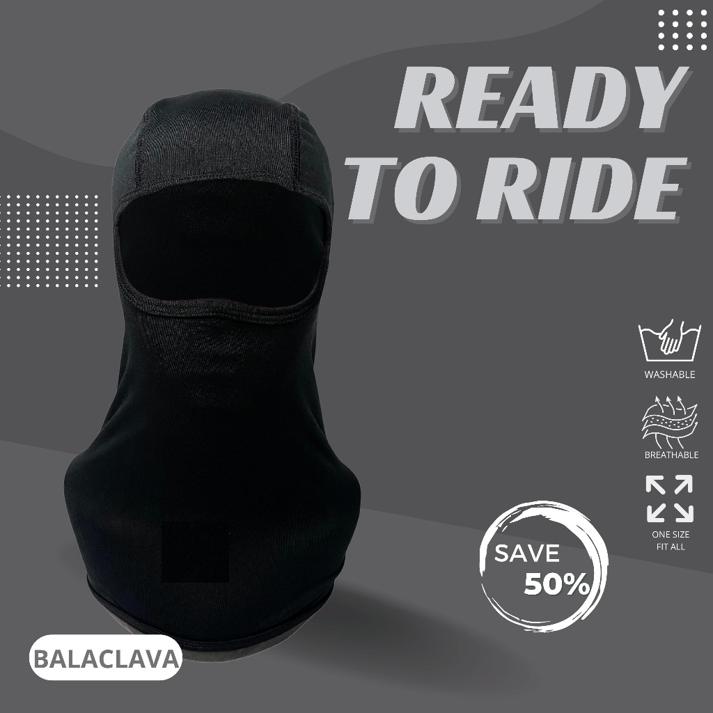 Jual BALACLAVA HITAM MASKER BUFF NINJA FACE MASK BAHAN PREMIUM MASKER MOTOR PRIA BISA COD ...