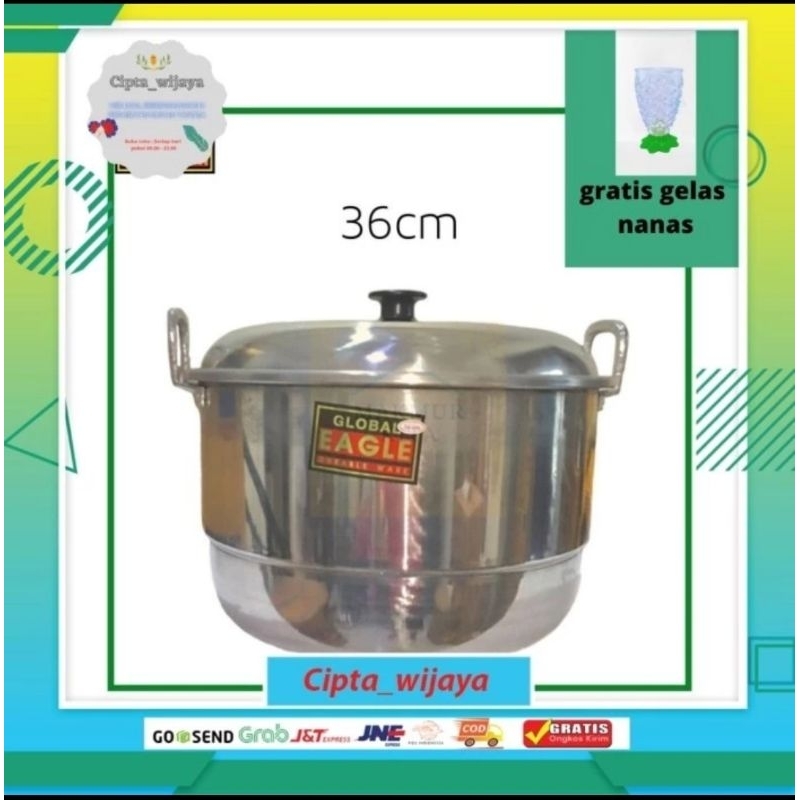 Jual Panci Langseng 36 / Langseng Kukusan 36 Cm | Shopee Indonesia