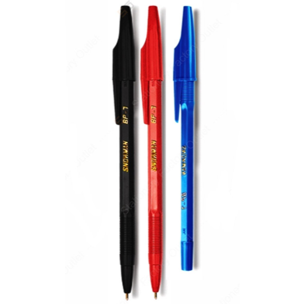 Jual BOLPEN SNOWMAN BP-7 HITAM MERAH BIRU SATUAN ( PCS ) | Shopee Indonesia