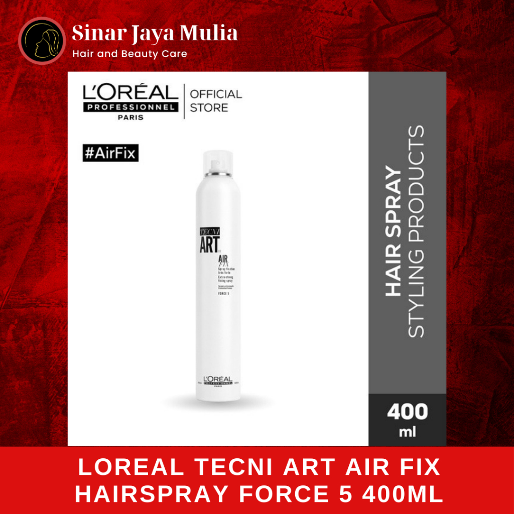 Jual Loreal Tecni Art Air Fix Hairspray 400ml - Styling Rambut | Shopee ...