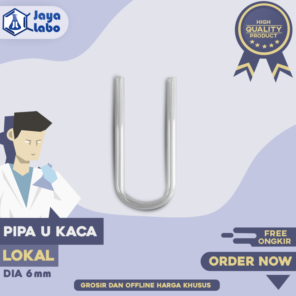 Jual Pipa U Kaca Kecil dia. 6 mm | Shopee Indonesia