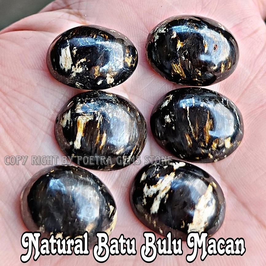Jual Natural Batu Akik Bulu Macan 3D | Shopee Indonesia