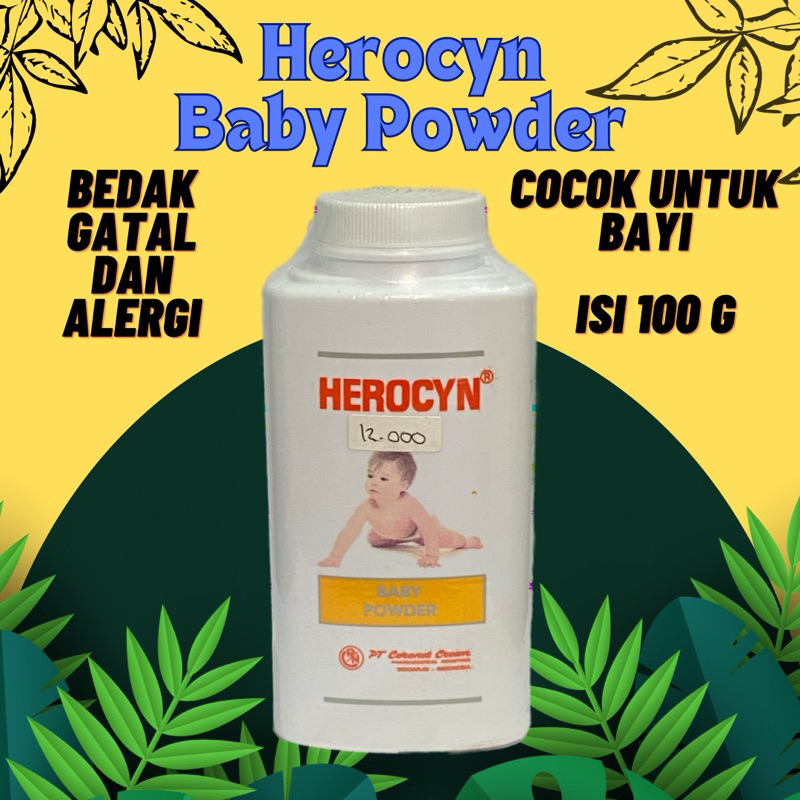 Jual Herocyn Baby powder (100g) | Shopee Indonesia