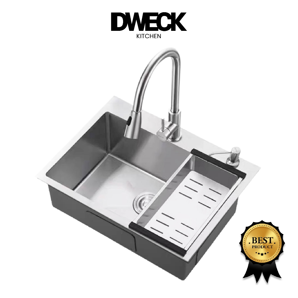 Jual DWECK - Kitchen Sink Stainless Steel Silver 304 Small Series ...