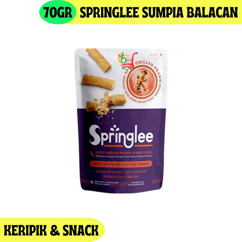Jual Springlee Balacan Makanan Ringan Sumpia Rasa Udang Bakar | Shopee ...
