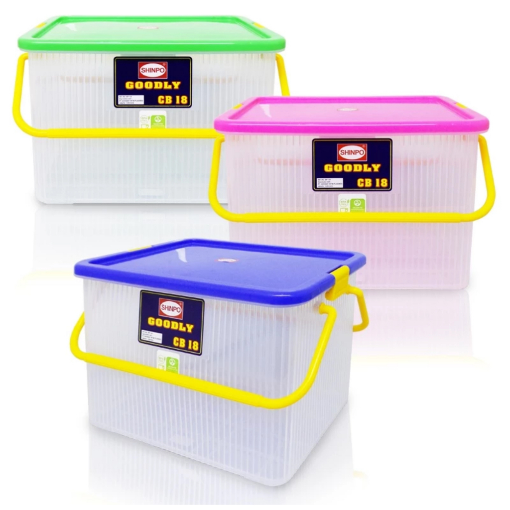 Jual Goodly Container Box Merk Shinpo CB 18 Kapasitas 18 Liter SIP 134 ...