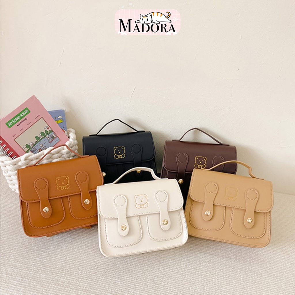 Jual Madora Tas Ransel Mini Backpack Bear Anak Sekolah Perempuan Korean ...