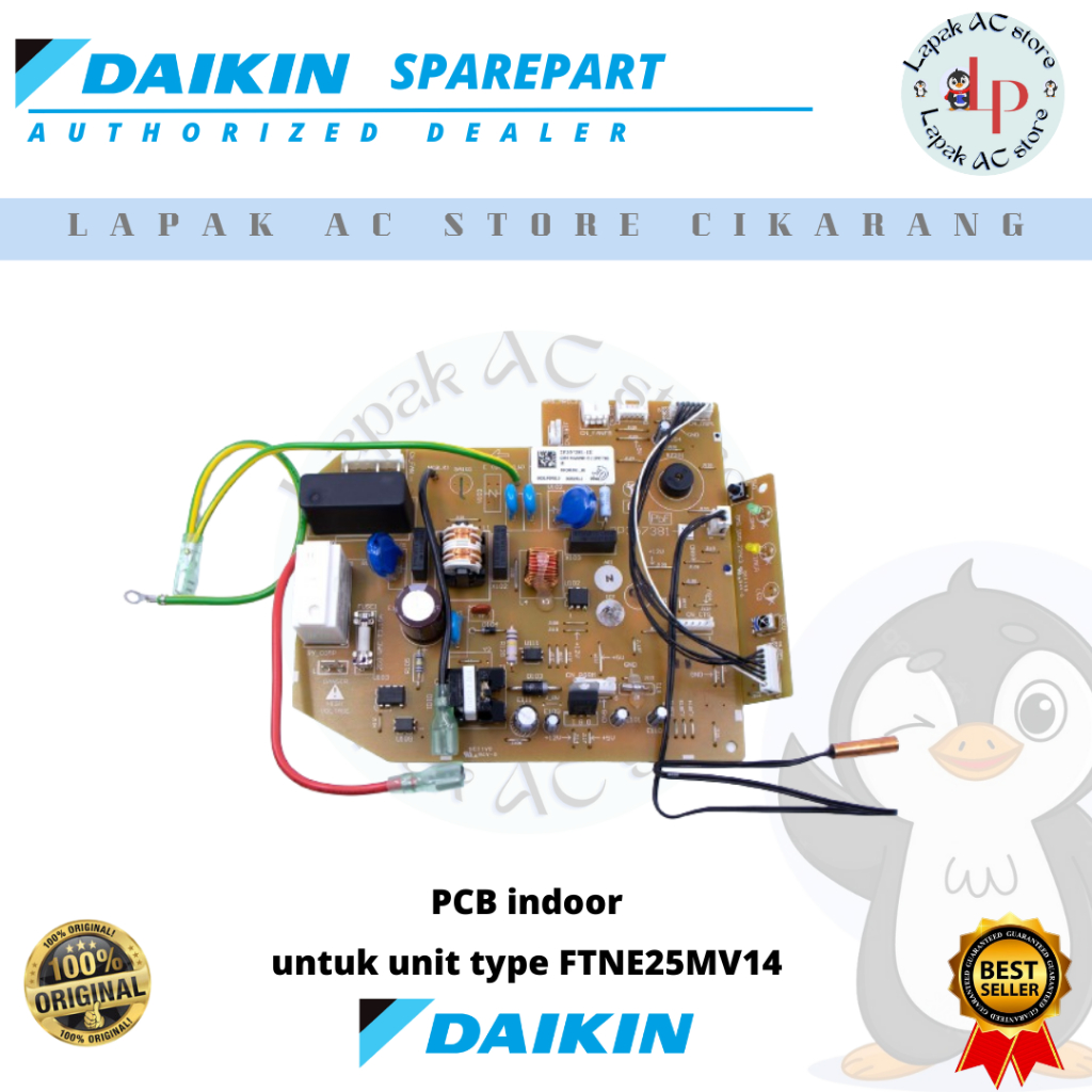 Jual Modul Indoor / Pcb Indoor AC DAIKIN Thailand 1PK FTNE25MV14 ...