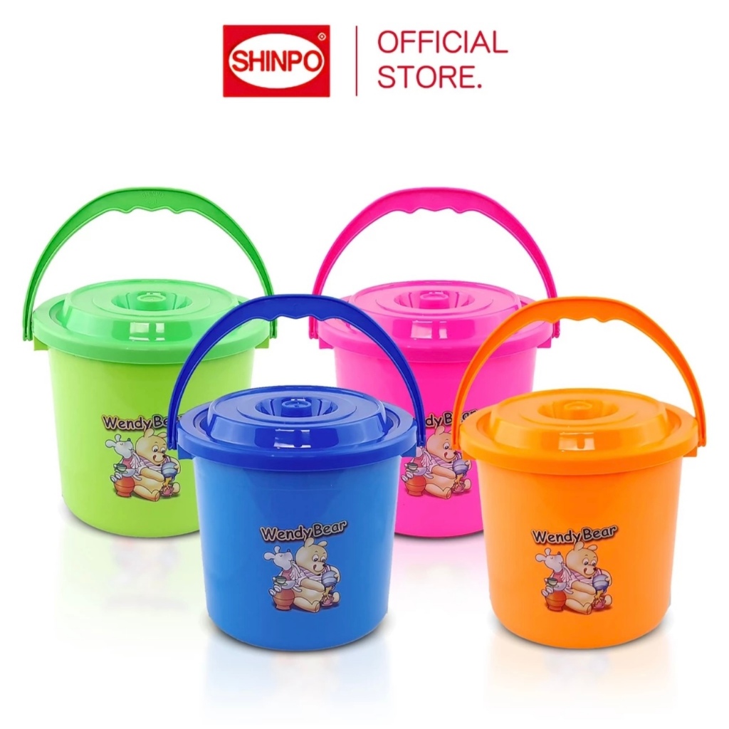 Jual Ember Plastik 3 Galon Deluxe Shinpo Dengan Tutup Kapasitas 11 ...