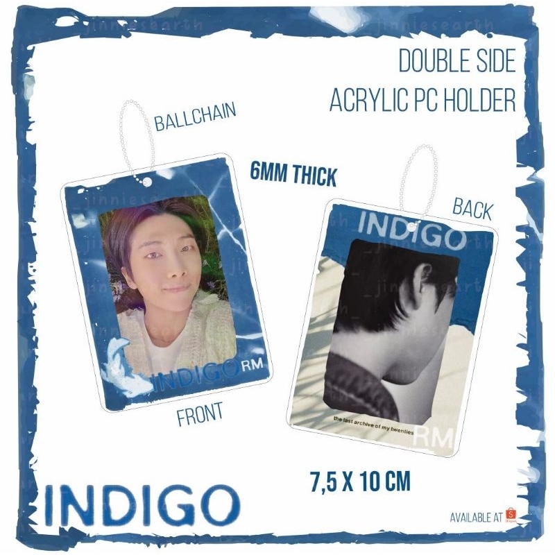 Jual [Jinnie's_Earth] INDIGO RM ACRYLIC PC HOLDER | CAHOL AKRILIK ...