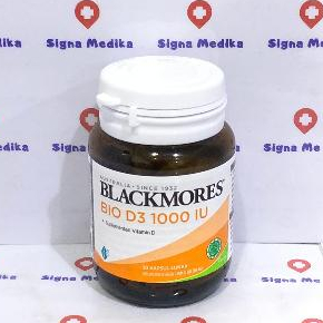 Jual Blackmores Bio D3 1000 IU Isi 30 Kapsul - Vitamin D | Shopee Indonesia