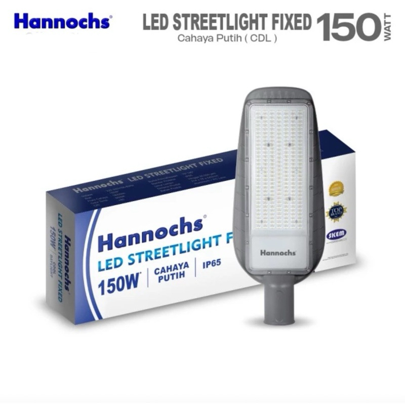 Jual Lampu Jalan Led 150W Hannochs Led Streetlight Fixed Outdoor 150 ...