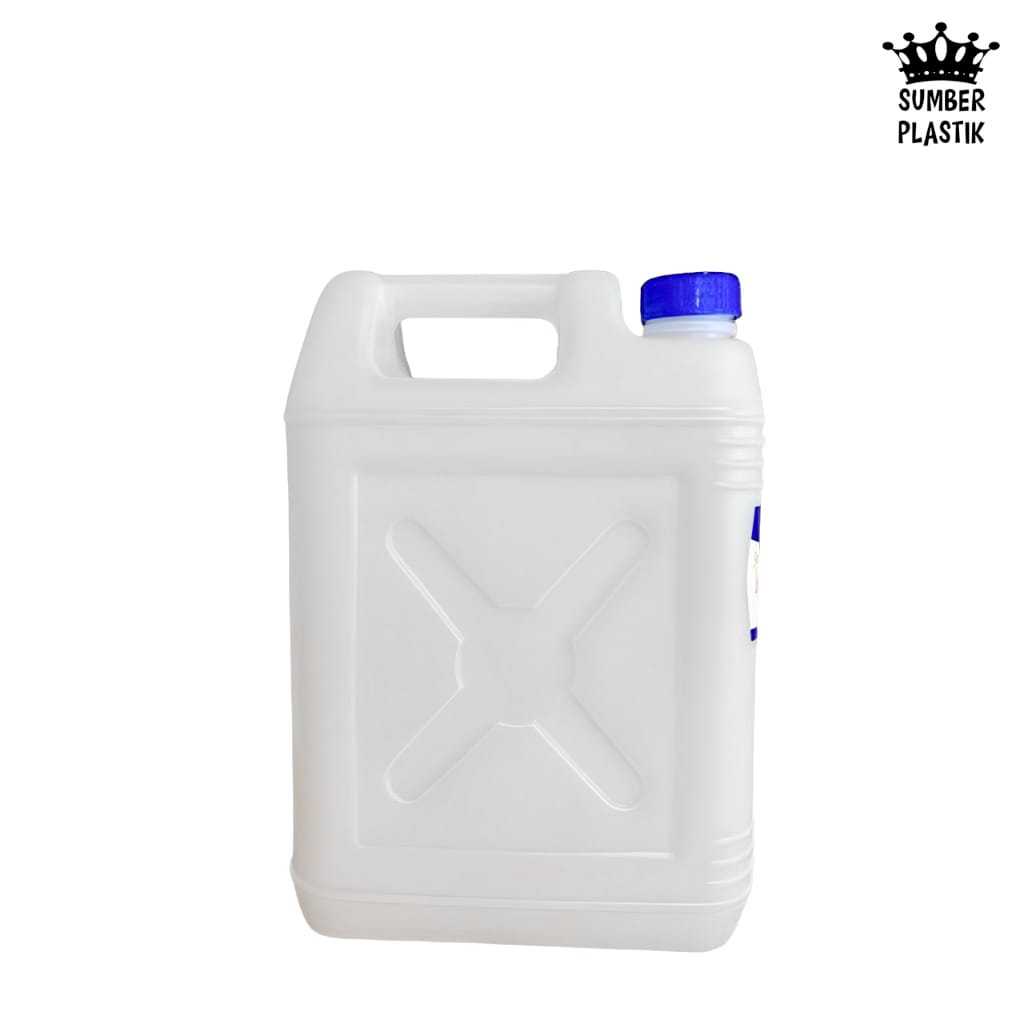 Jual Green Leaf 0302 Jerigen Air Segi 2 Liter Indigo Dirigen Plastik 2 ...
