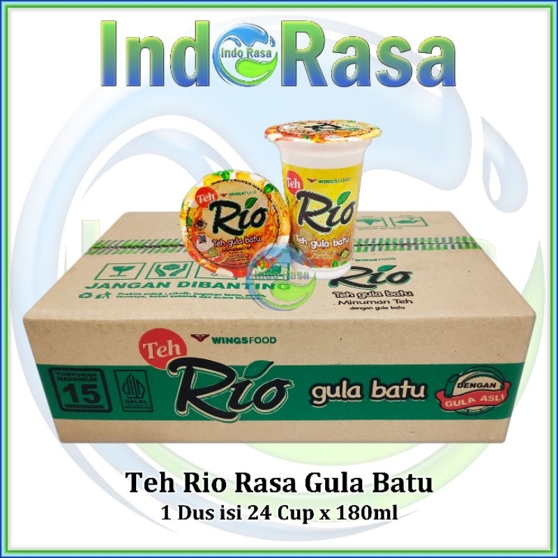 Jual Teh RIO Gula Batu | Shopee Indonesia