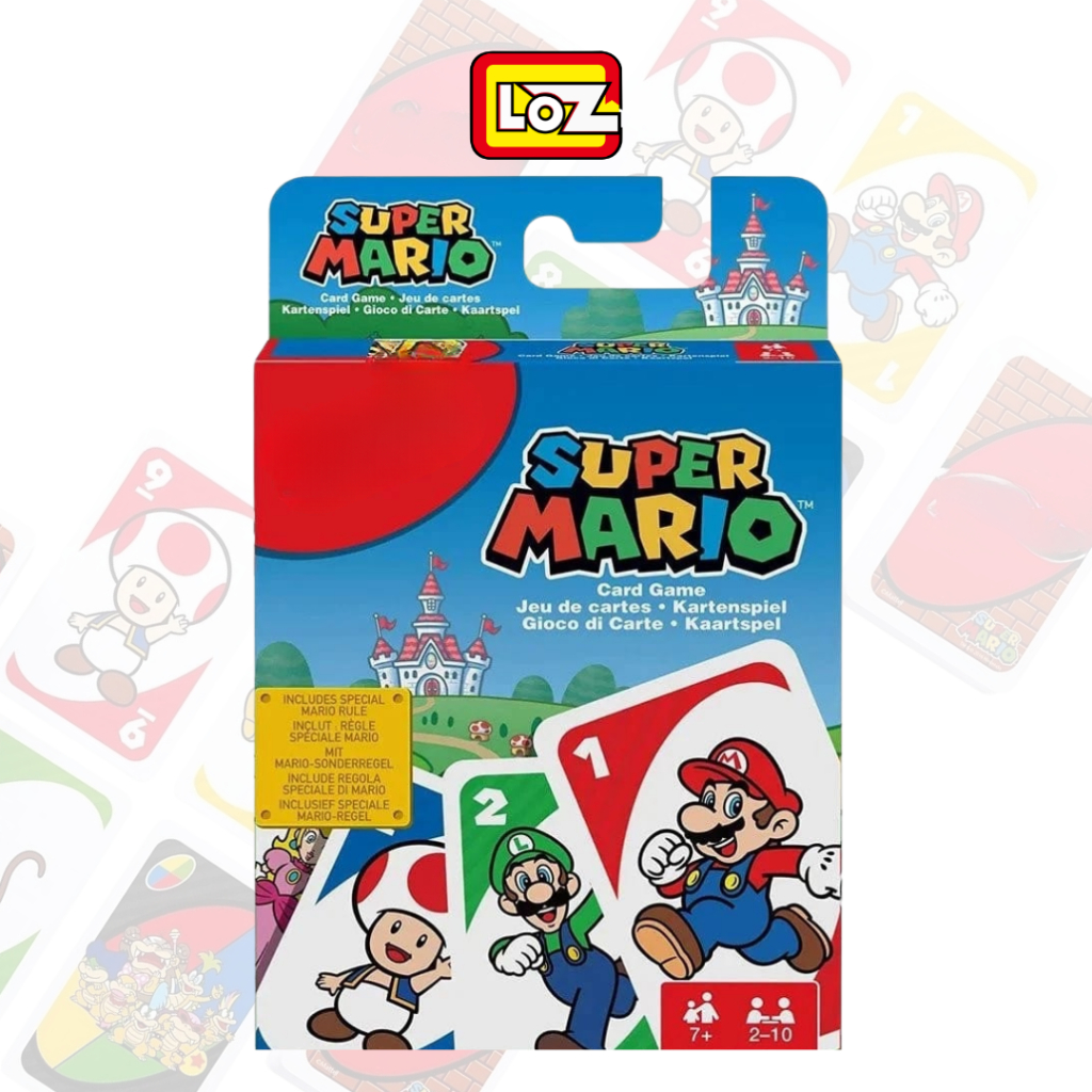 Jual Permainan Anak & Keluarga / Mainan Kartu UNØ Super Mario Board ...