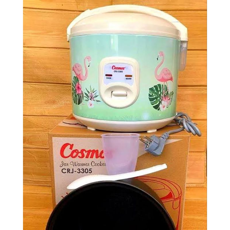 Jual RICE COOKER COSMOS CRJ 3305 / MAGIC COM COSMOS 1.8LITER | Shopee ...