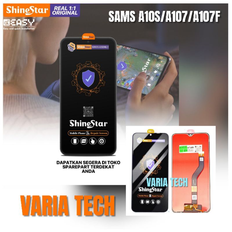 Jual LCD SAMSUNG A10S/A107/A107F BLACK FULL SET TOUCHSCREEN | Shopee ...